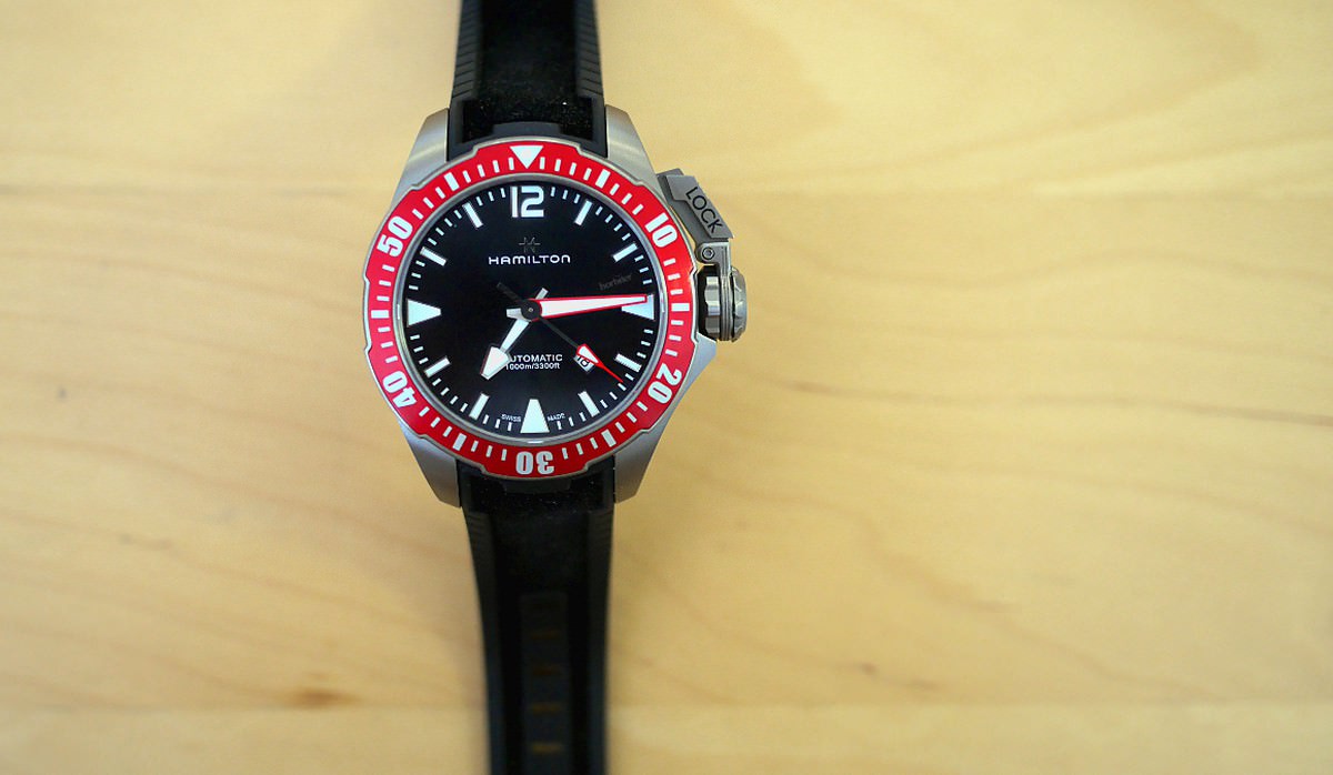 The Hamilton Khaki Navy Frogman watch hands-on - Horbiter®
