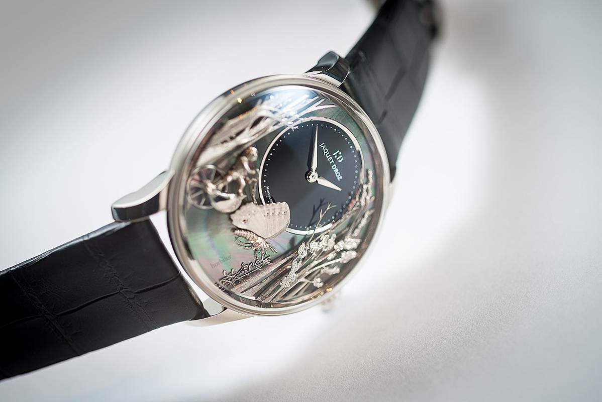 Jaquet Droz Loving Butterfly Automaton - Horbiter®