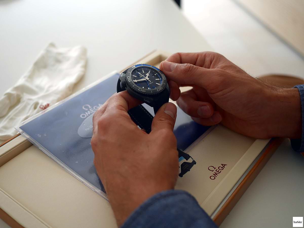 Omega Seamaster Planet Ocean Deep Black