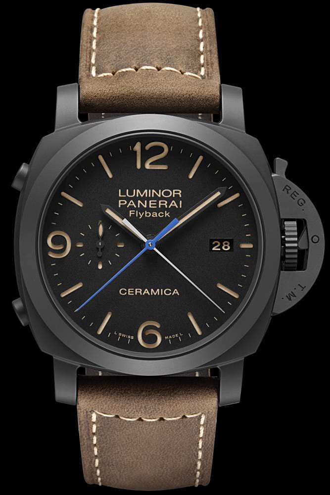 The Panerai Luminor 1950 3 Days Chrono Flyback Automatic Ceramica 44mm ...