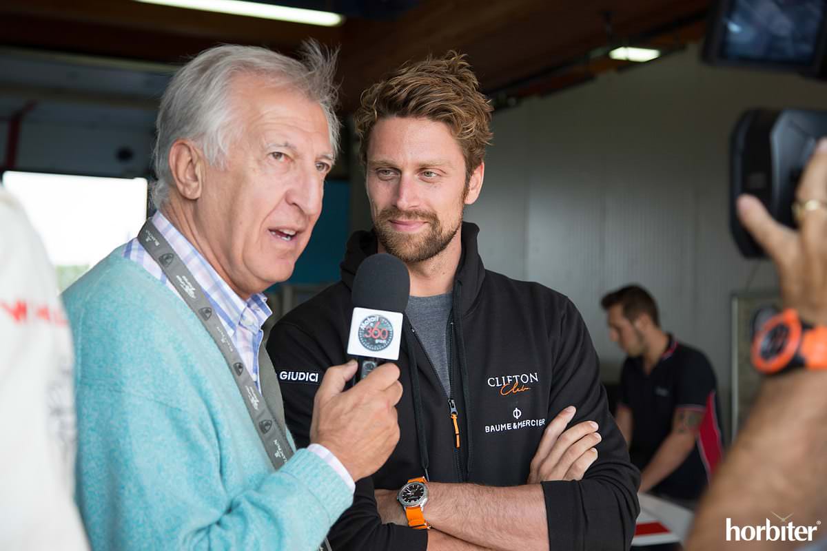 At the NASCAR Whelen Euro Series with Baume & Mercier