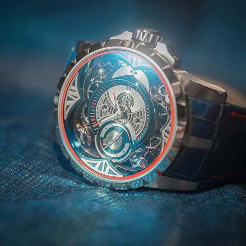 The Roger Dubuis Excalibur Quatuor Cobalt MicroMelt® watch