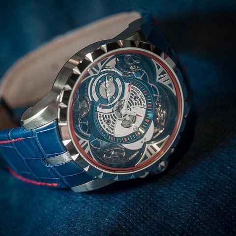 The Roger Dubuis Excalibur Quatuor Cobalt MicroMelt® watch