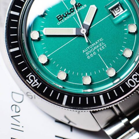 The Bulova Oceanographer Devil Diver watches hands-on