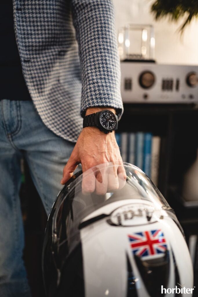 The Porsche Design P'6510 Black Chronograph watch hands-on