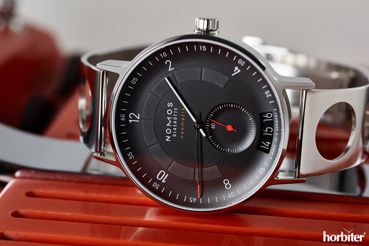 The Nomos Glashütte Autobahn Director's Cut Limited Edition watch