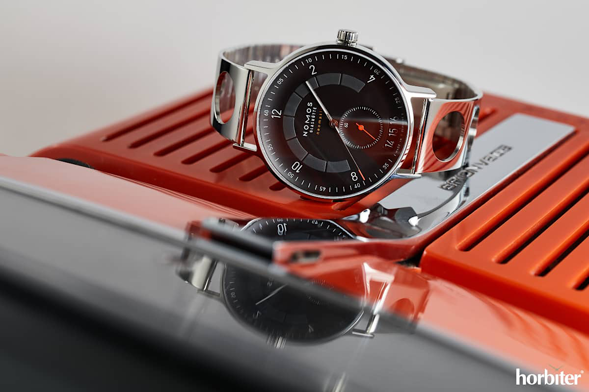 The Nomos Glashütte Autobahn Director's Cut Limited Edition watch