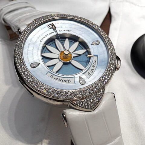 The Christophe Claret Margot luxury watch for her hands-on