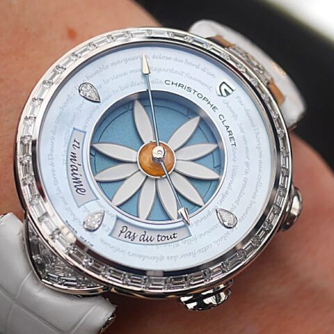 The Christophe Claret Margot luxury watch for her hands-on