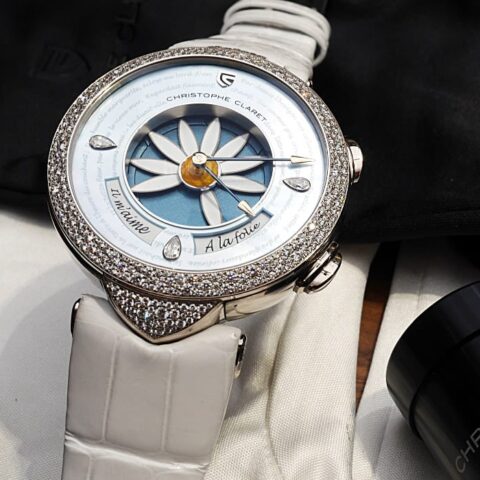 The Christophe Claret Margot luxury watch for her hands-on