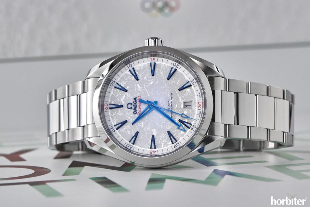 The Omega Aqua Terra Beijing 2022 watch hands-on