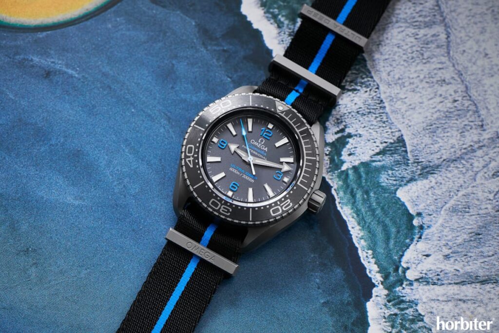 The Omega Ultra Deep Grade 5 Titanium watch hands-on