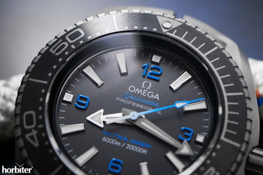 The Omega Ultra Deep Grade 5 Titanium watch hands-on