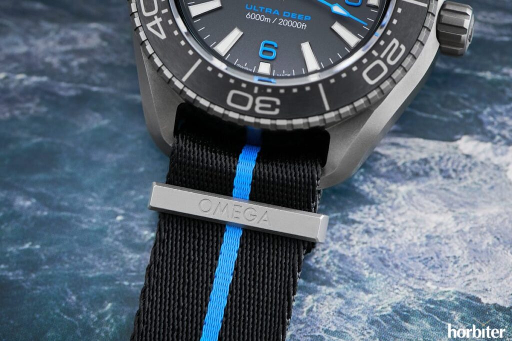 The Omega Ultra Deep Grade 5 Titanium watch hands-on