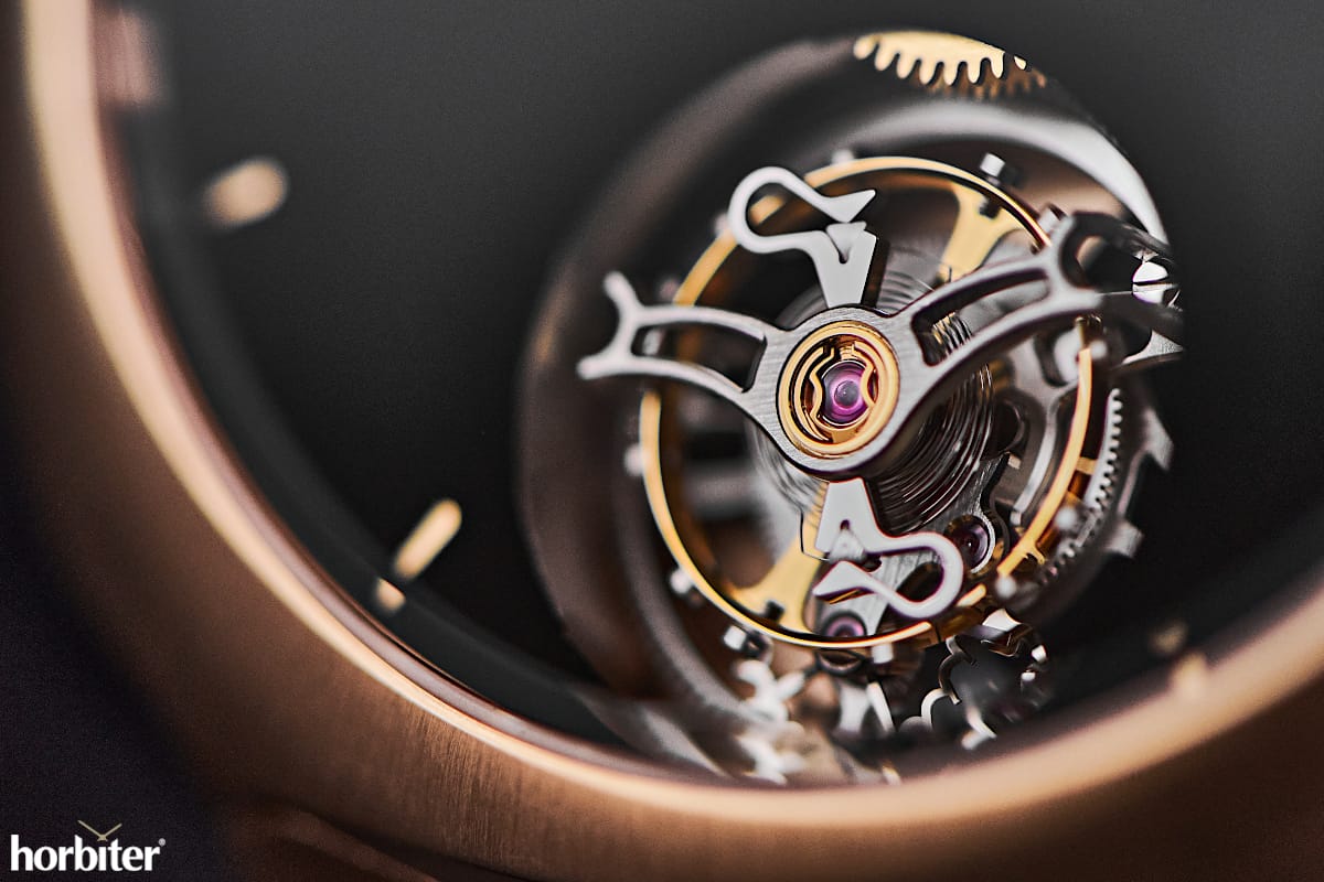 The Moser Streamliner Tourbillon Vantablack® watch hands-on