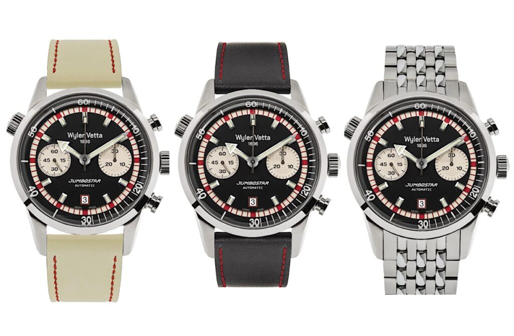 Introducing the Wyler Vetta Jumbostar Chronograph watches