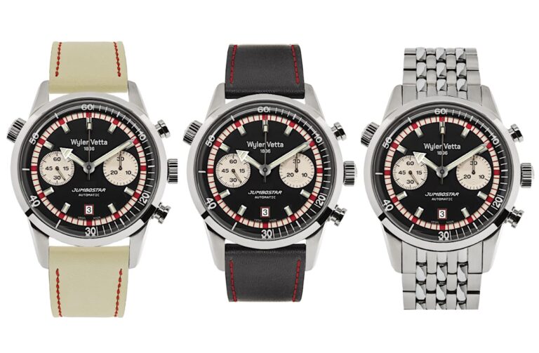 Introducing the Wyler Vetta Jumbostar Chronograph watches