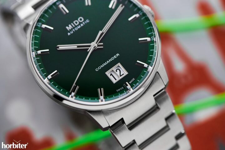 Mido Commander Big Date quadrante verde, la recensione