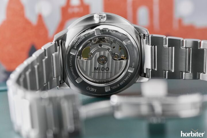 The Mido Commander Big Date Green Dial watch hands-on