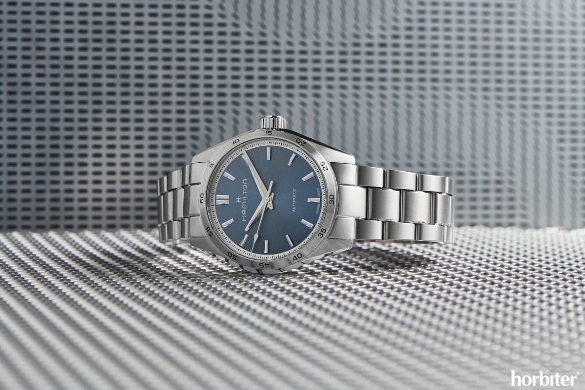 The Hamilton Jazzmaster Performer watches hands-on