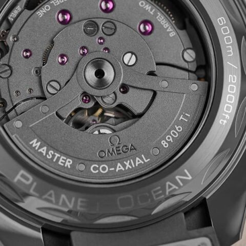 The Omega Seamaster Planet Ocean Dark Grey watch hands-on