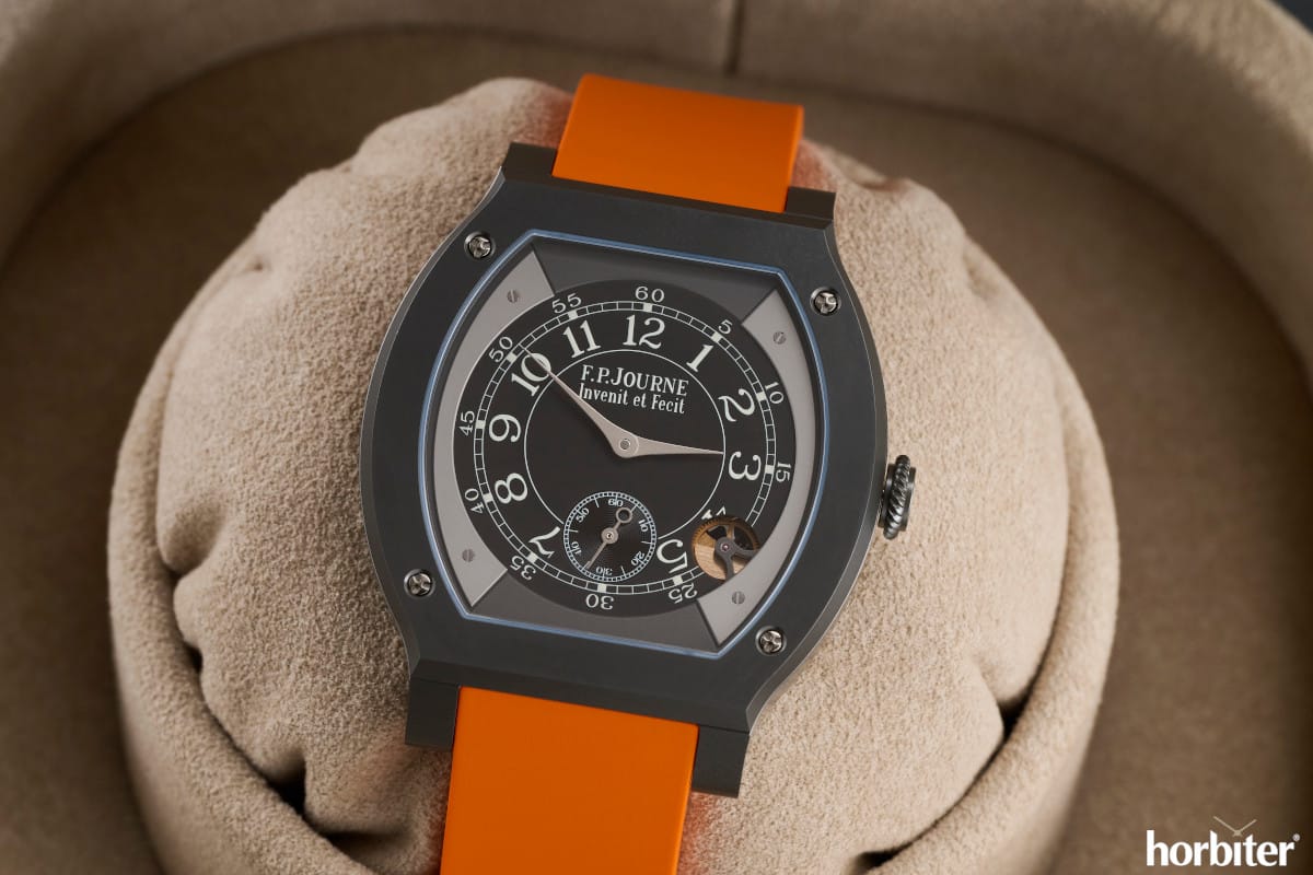 The F.P.Journe élégante 48 Titalyt® watch hands-on