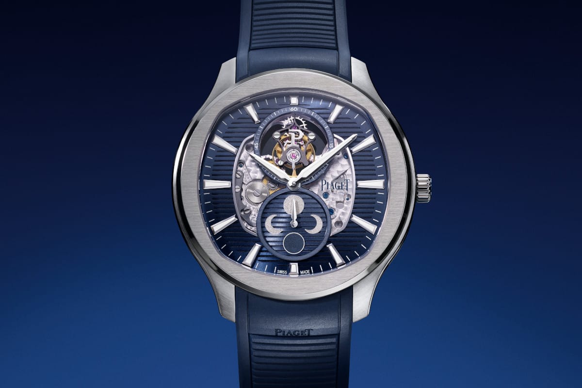 Piaget unveils the Polo Flying Tourbillon Moonphase