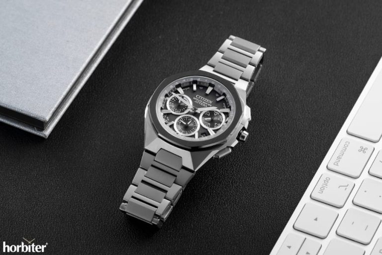 Citizen Attesa Satellite Wave GPS F950 ceramic octagonal bezel