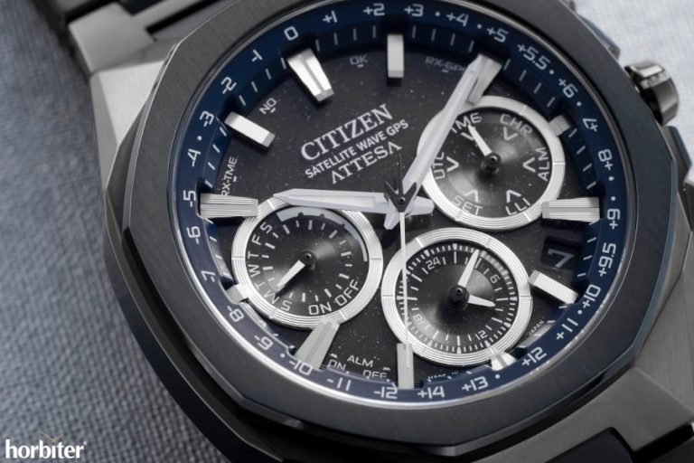 Citizen Attesa Satellite Wave GPS F950 ceramic octagonal bezel